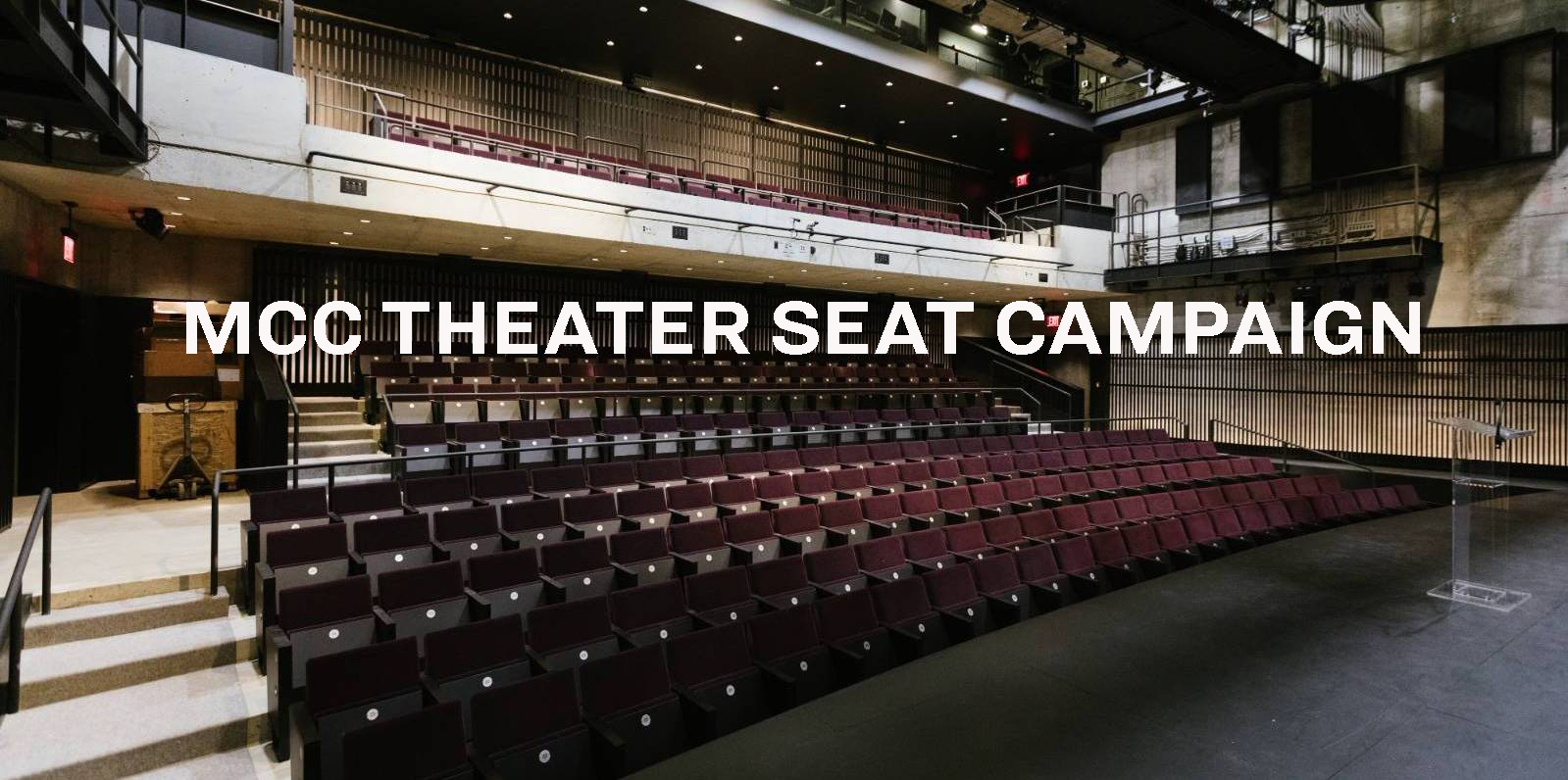MCC Theater's Seat Campaign | MCC Theater